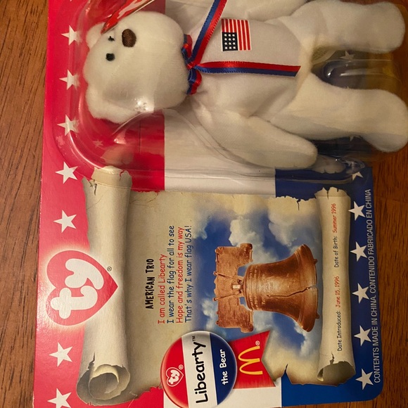 TY Original Wear | Other | Ty Political Bear Libearty | Poshmark